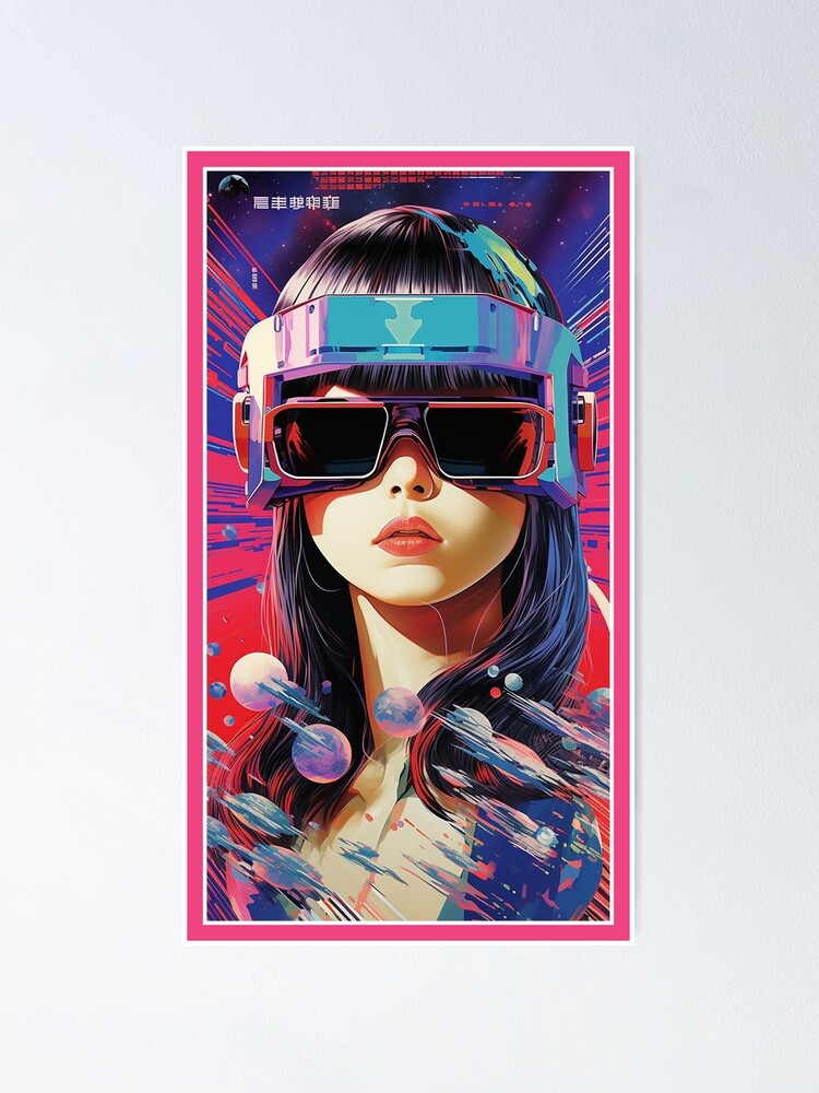 "Anime Art Girl | Quality Artwork | Manga Anime Pop Art" Poster for ...
