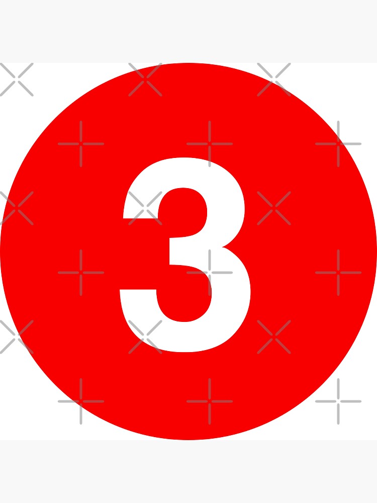 Three Red Circle S Logo