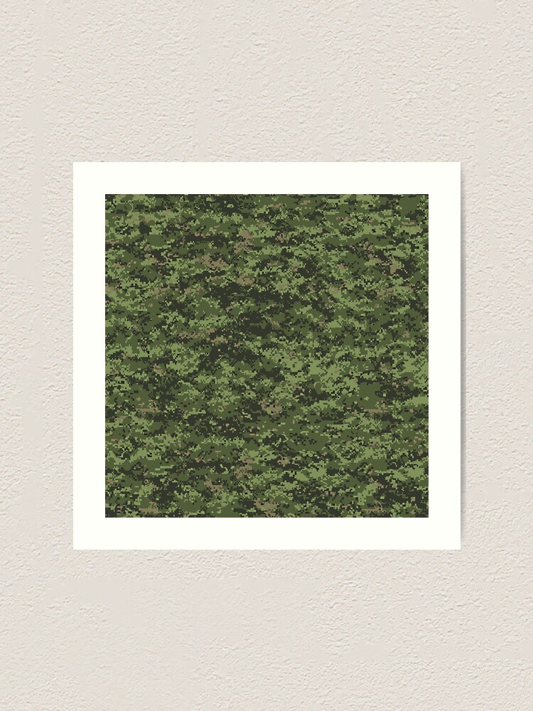 "Camo, Canadian CADPAT" Art Print by spacerocket | Redbubble