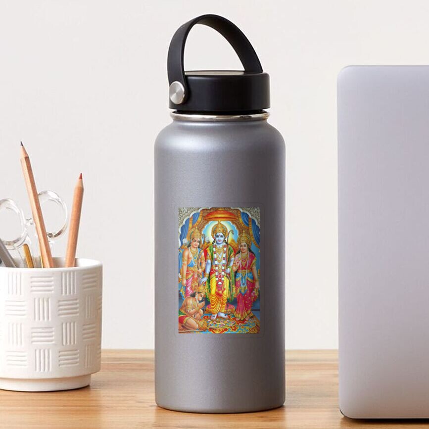 "Ram Laxman Sita Hanuman" Sticker for Sale by royrahul | Redbubble