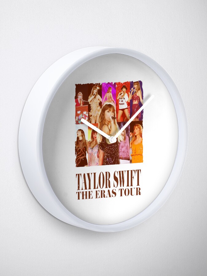 The Eras Tour Taylor Clock, Taylor Fan Decor sold by Freeway Desiri ...