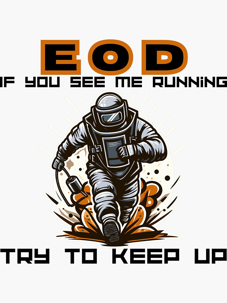 "EOD meme" Sticker for Sale by maxcaballero111 | Redbubble