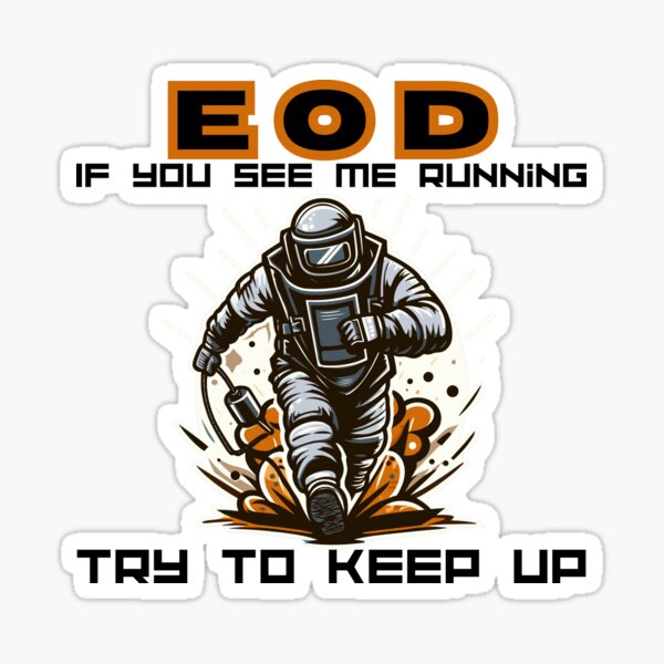 "EOD meme" Sticker for Sale by maxcaballero111 | Redbubble