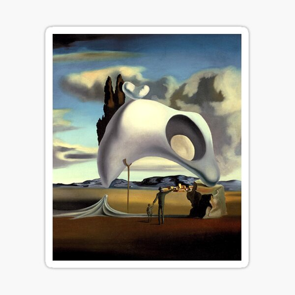 "Salvador dali original paintings surrealism" Sticker for Sale by Amy ...