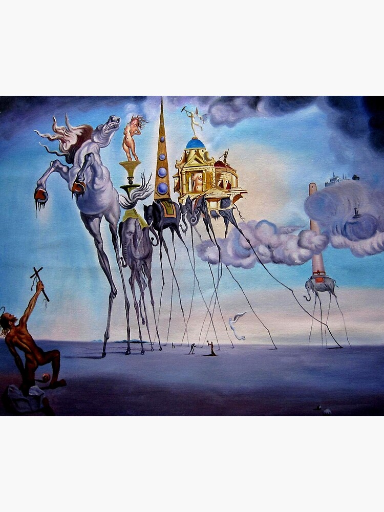 Salvador dali original paintings surrealism Poster