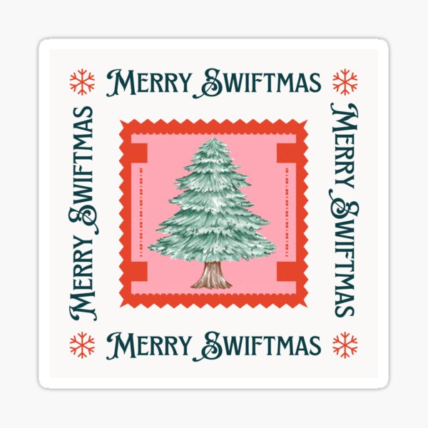 "Merry Swiftmas: Exclusive Taylor Swift-inspired Design for Merry ...
