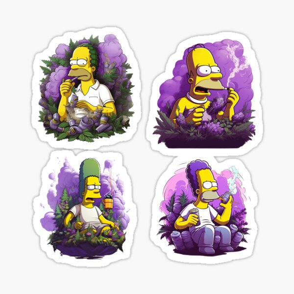 "Simpson Fanny" Sticker by SaylarStickers | Redbubble