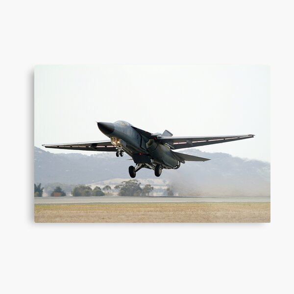 "General Dynamics RAAF F-111" Metal Print by aircraft-photos | Redbubble