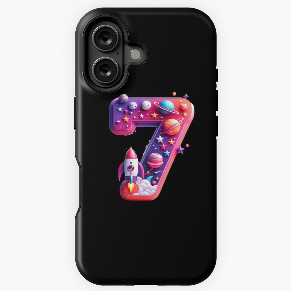 "Number 7" Sticker for Sale by pawipat | Redbubble