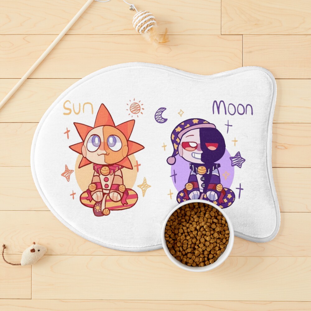 "sundrop and moondrop ,sun & moon fnaf " Sticker for Sale by TeeTales21 ...