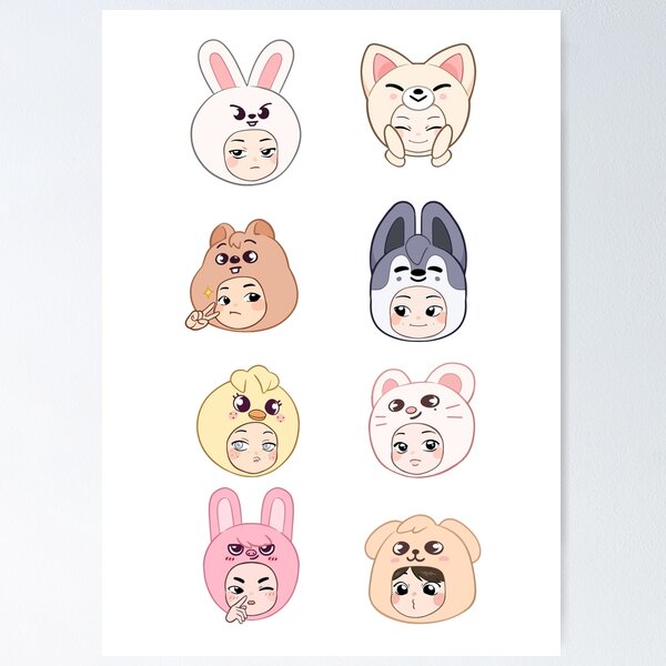 "skzoo" Poster for Sale by elllerio | Redbubble