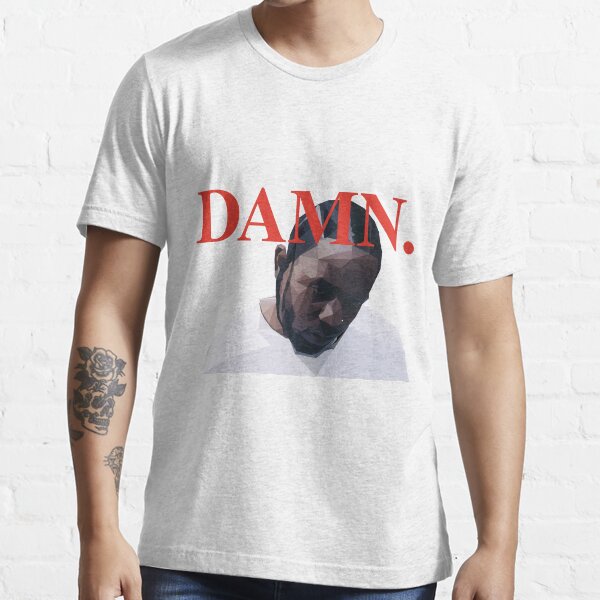 "Kendrick Lamar - DAMN." T-shirt for Sale by RapScene | Redbubble ...