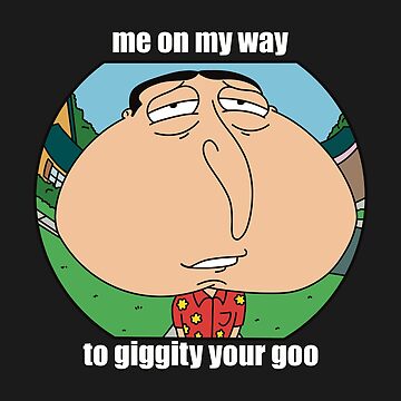 "Quagmire Family Guy Funny Giggity Meme" Greeting Card for Sale by ...