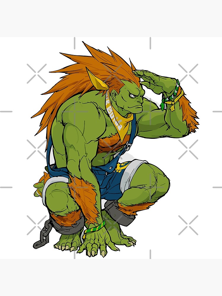 "Blanka Street Fighter 6" Poster for Sale by universepod | Redbubble