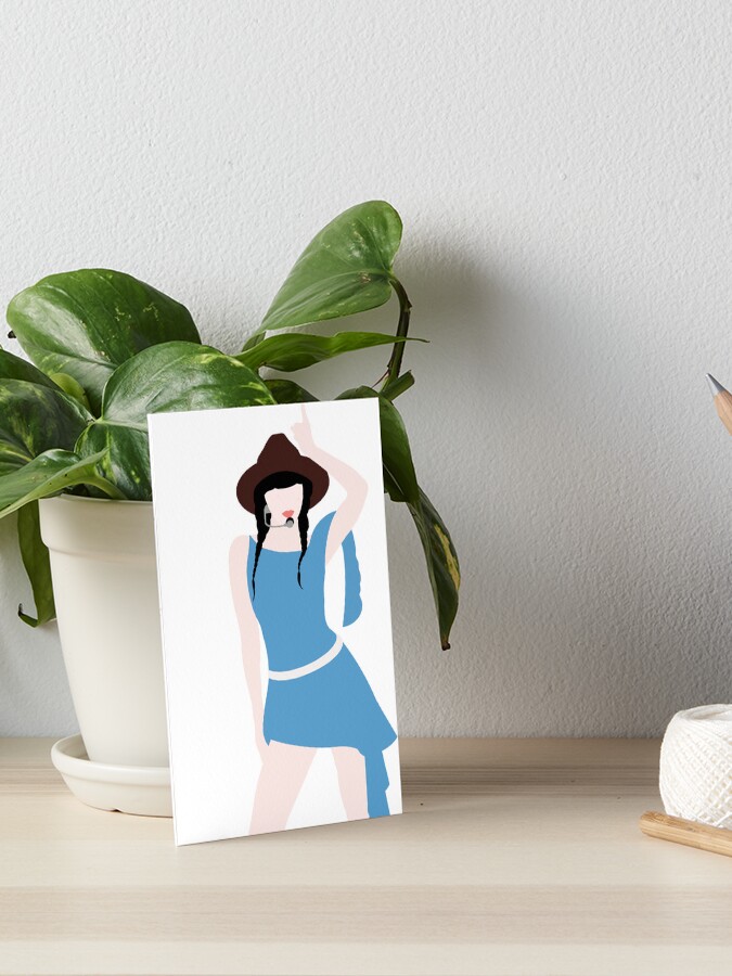 "Le Sserafim Chaewon “Unforgiven” Performance Icon " Art Board Print ...