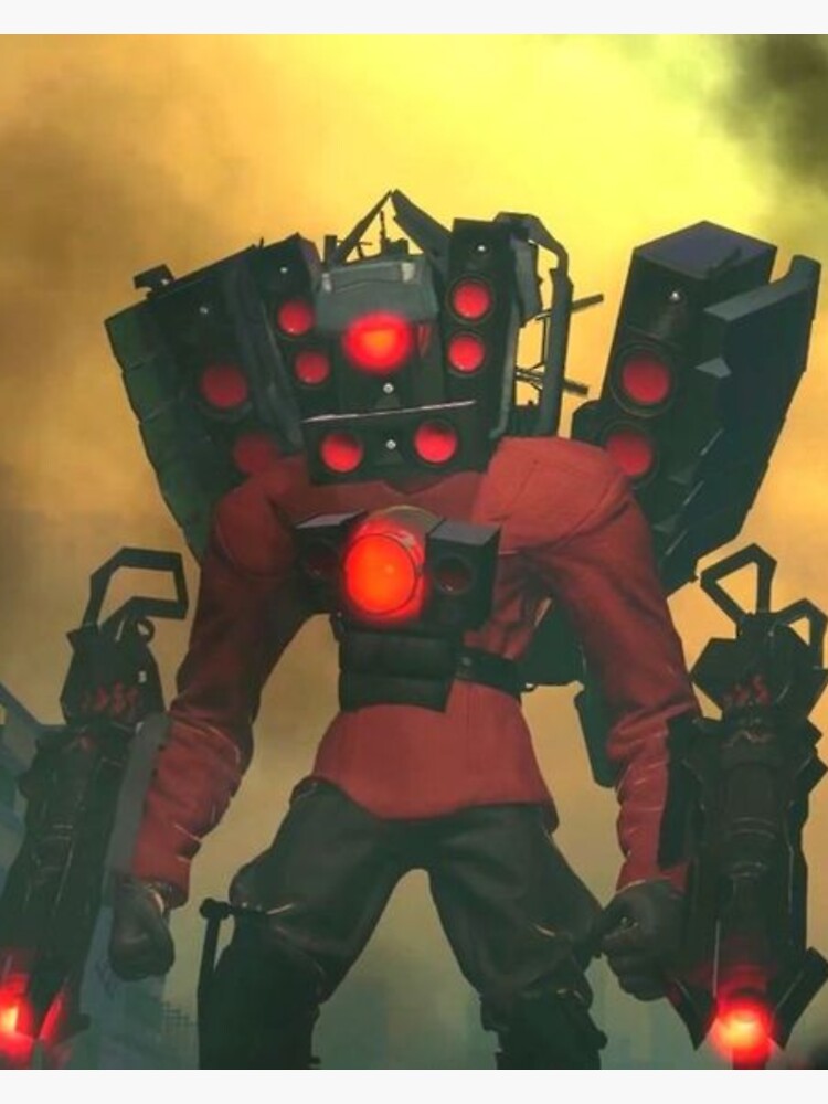 "TV MAN skibidi toilet" Sticker for Sale by Artist-anis | Redbubble