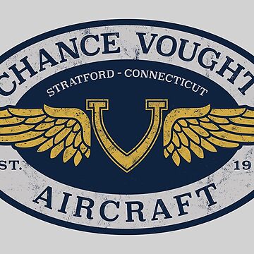 "Chance Vought Aircraft Logo" Photographic Print for Sale by 909Apparel ...