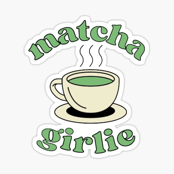 "matcha" Sticker for Sale by asketchyplace | Redbubble