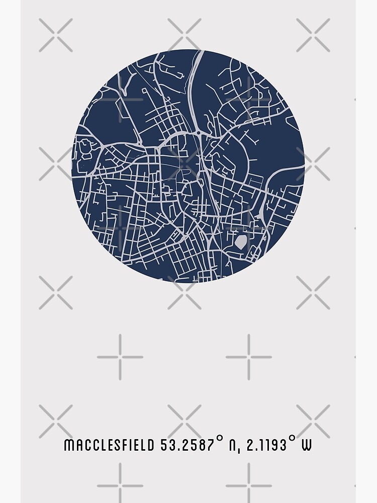 "MAP OF MACCLESFIELD" Photographic Print by axelle1410 | Redbubble