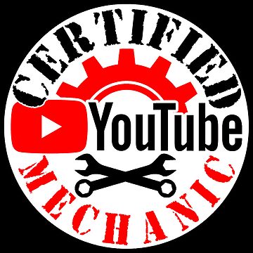 "Certified Youtube Mechanic " Sticker for Sale by unionpride | Redbubble