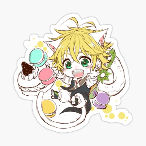 "Seven Deadly Sins - Cute Meliodas" Sticker for Sale by HKTPLSM | Redbubble