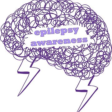 "epilepsy awareness" Sticker for Sale by Aspen207 | Redbubble