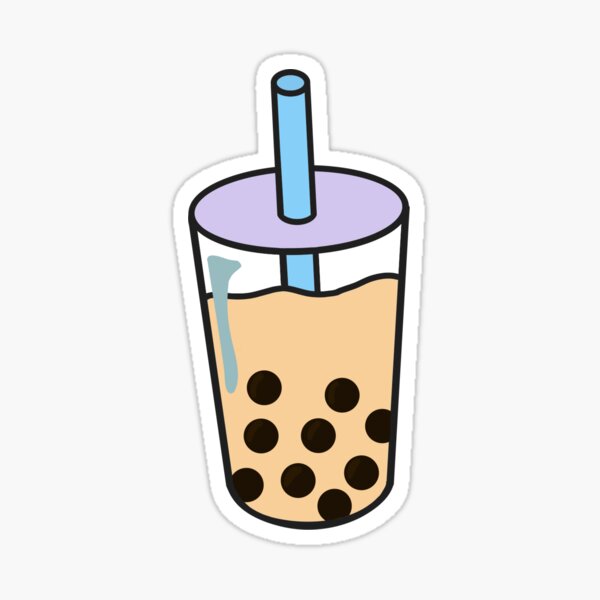 "boba" Sticker for Sale by daniclaire | Redbubble