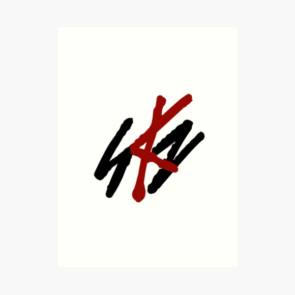 "SKZ Logo" Art Print for Sale by emmaty | Redbubble