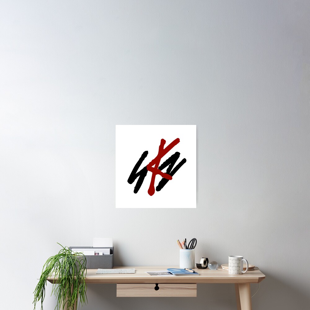 "SKZ Logo" Poster for Sale by emmaty | Redbubble