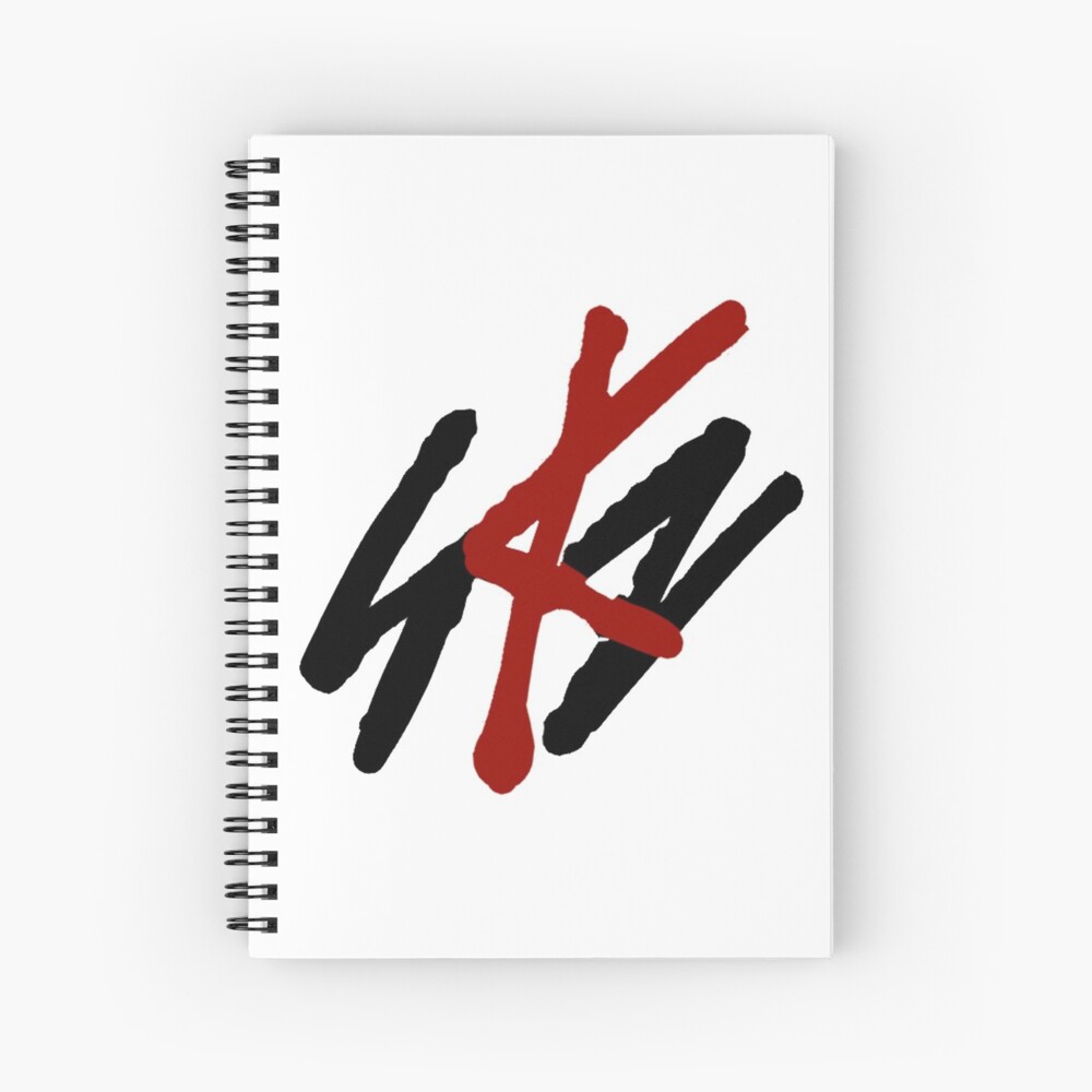 "SKZ Logo" Spiral Notebook by emmaty | Redbubble