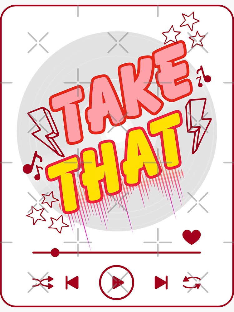 "Take That!" Sticker for Sale by Ravindu1997 | Redbubble
