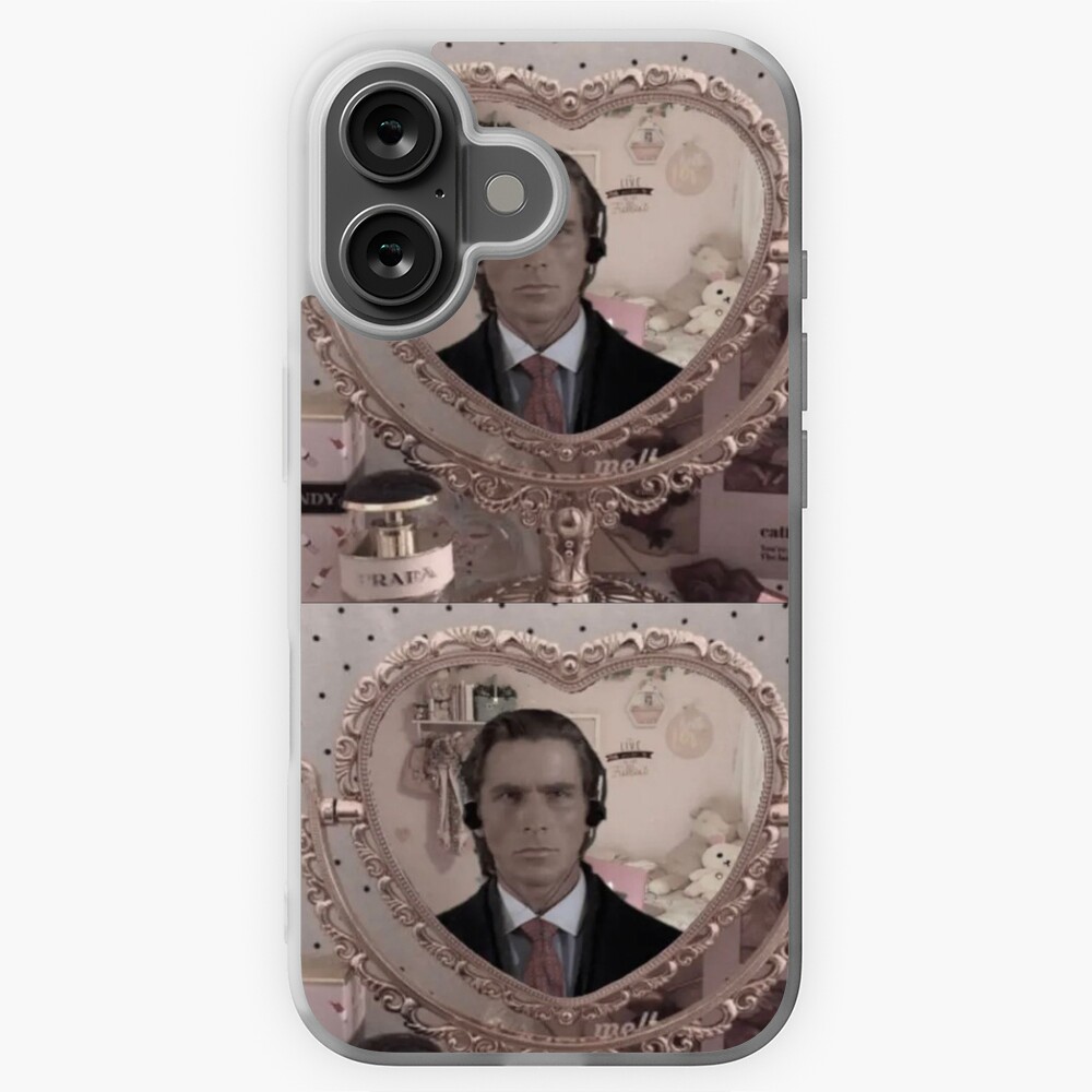 "Coquette Patrick Bateman" Sticker for Sale by mossyteetth | Redbubble