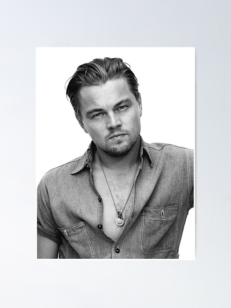 "Leonardo DiCaprio" Poster for Sale by anoooukk | Redbubble