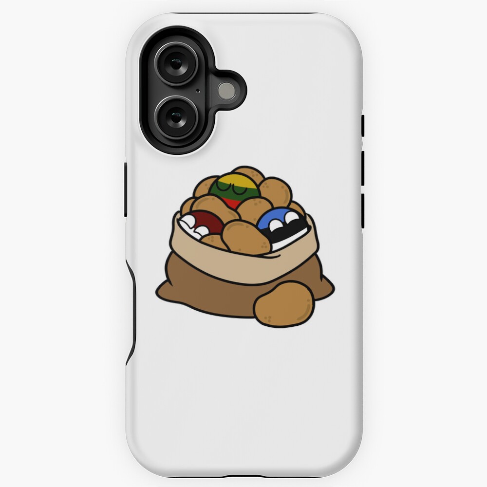 "countryballs and potato" Sticker for Sale by Countryballs Shop | Redbubble