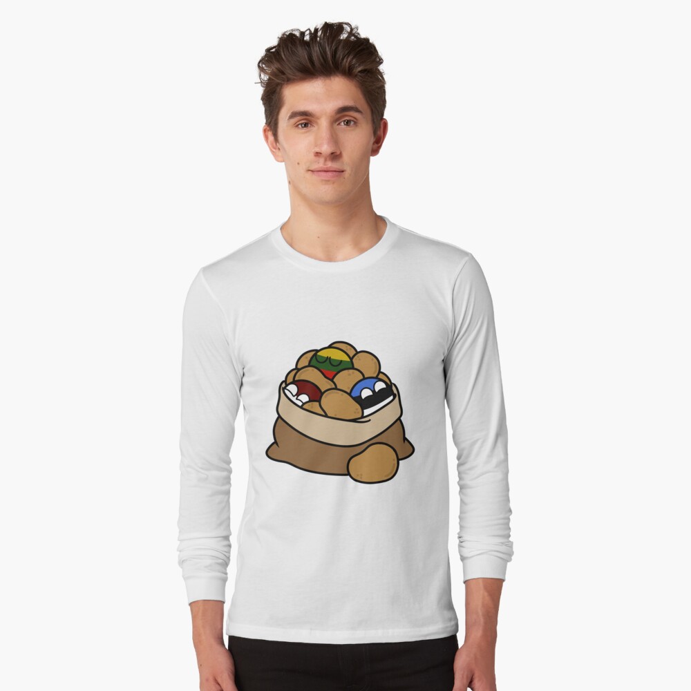 "countryballs and potato" Sticker for Sale by Countryballs Shop | Redbubble