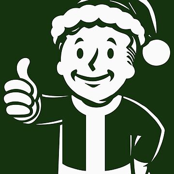 "Fallout Christmas" Sticker for Sale by bihtti | Redbubble