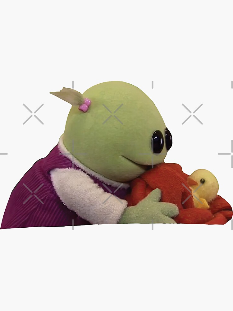 "Who's that Wonderful Girl Puppet Nanalan Mona 2" Sticker for Sale by ...