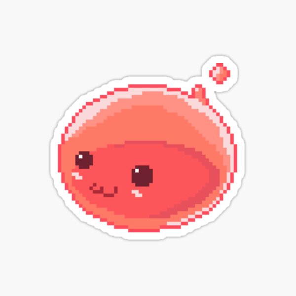 "Poring Pixel Art Cute Draw" Sticker for Sale by LucasGoncalves | Redbubble