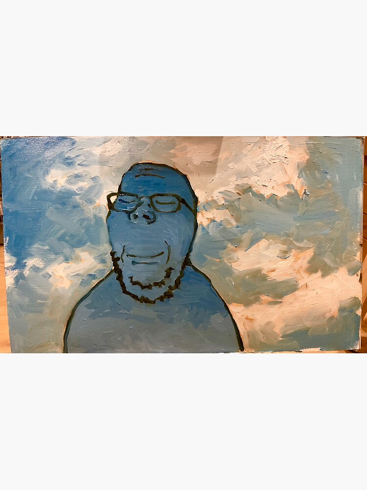 "Soyjak oil paint" Sticker for Sale by DutchDisorder | Redbubble