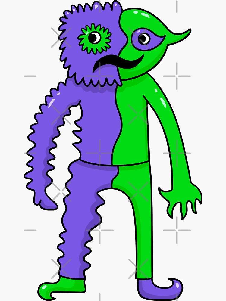 "Bittergiggle The Jester Garten of Banban" Sticker for Sale by ...