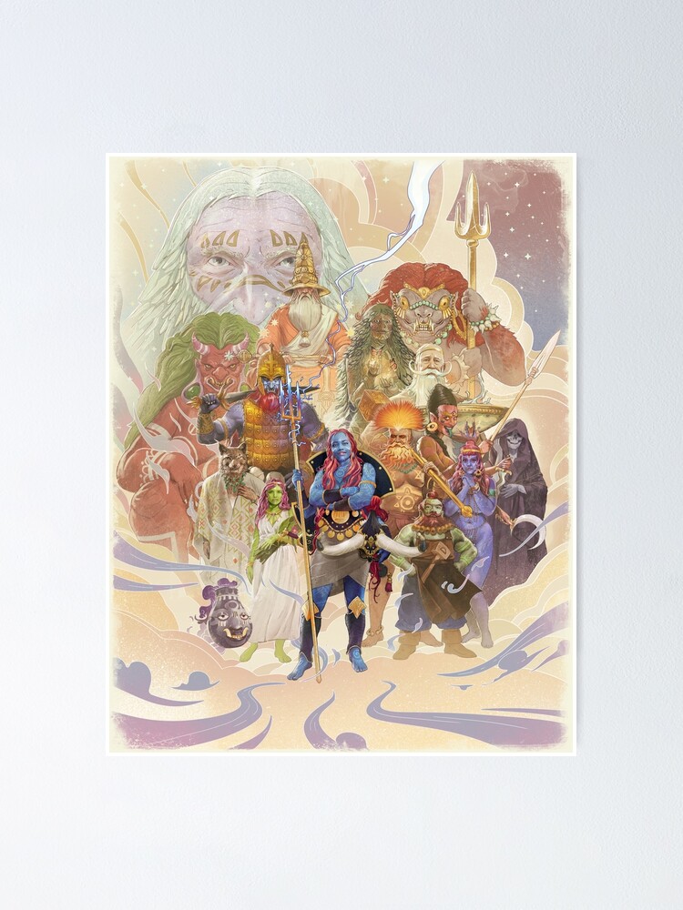 "Cults of RuneQuest - Mythology by Loïc Muzy" Poster for Sale by ...
