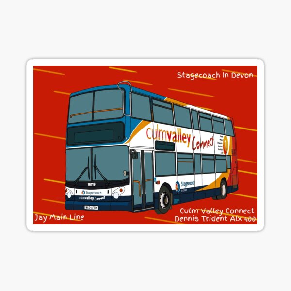"Stagecoach South West ALX 400" Sticker for Sale by JayMainLine58 ...