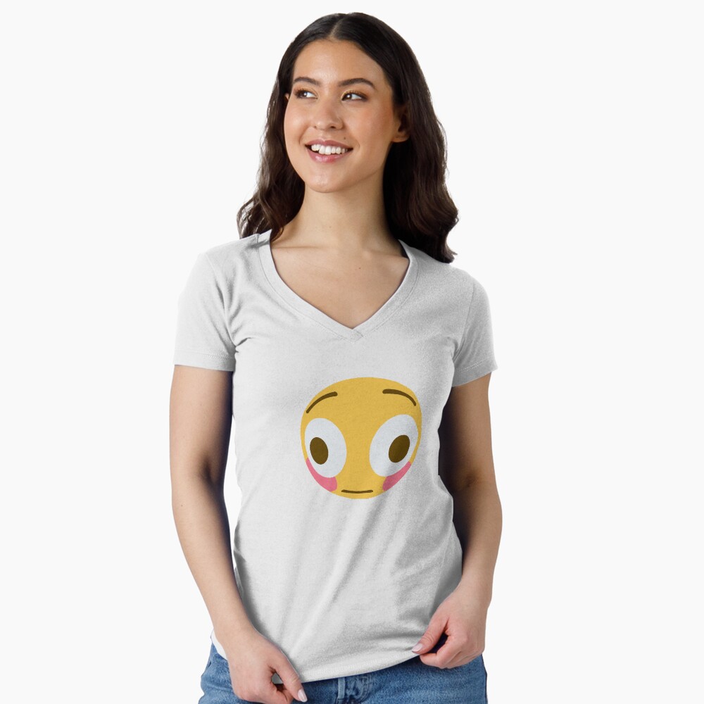 "Flooshed/Flushed Emoji" Sticker for Sale by tumblr-memes | Redbubble