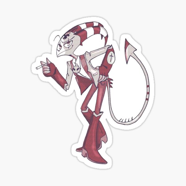 "Helluva Boss - Blitzo" Sticker for Sale by MockCity-Studio | Redbubble
