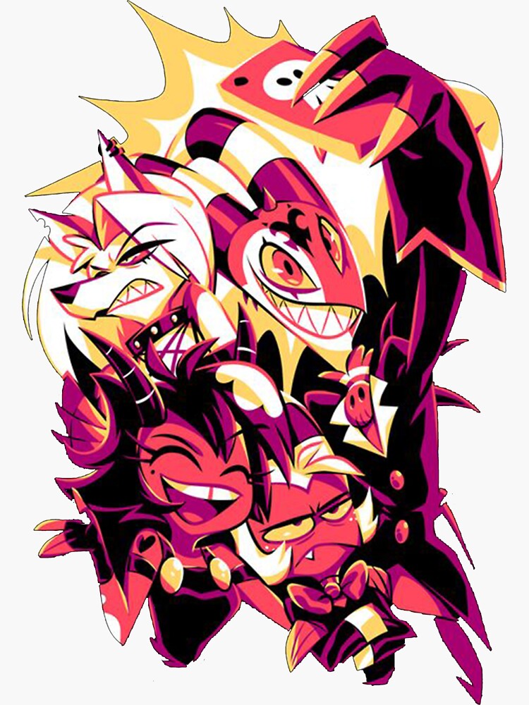 "Helluva Boss - Blitzo" Sticker for Sale by MockCity-Studio | Redbubble