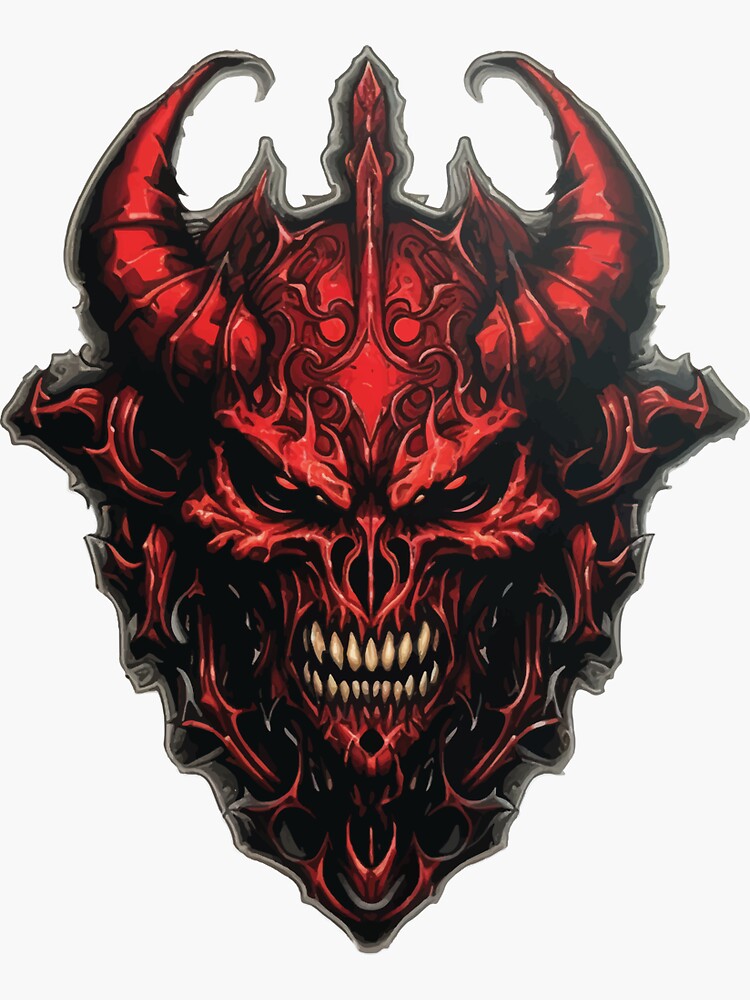 "Conqueror's Visage: Khorne Daemon Head - A Warhammer AoS Inspired ...