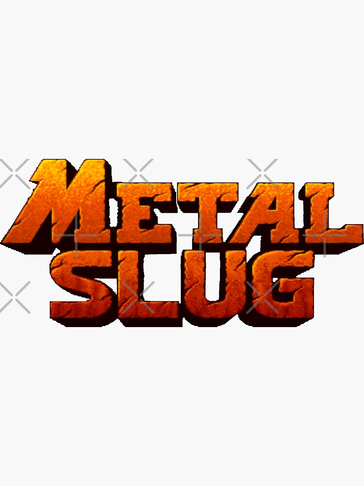 "Retro Metal Slug" Sticker by Pixelogia | Redbubble