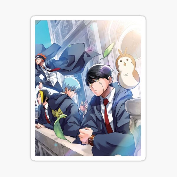 "Mashle magic and muscles Anime Series " Sticker for Sale by ElliFeels ...