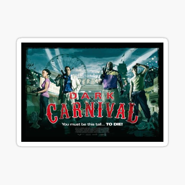 "L4D2 DARK CARNIVAL MOVIE POSTER" Sticker for Sale by ChannexMogar ...
