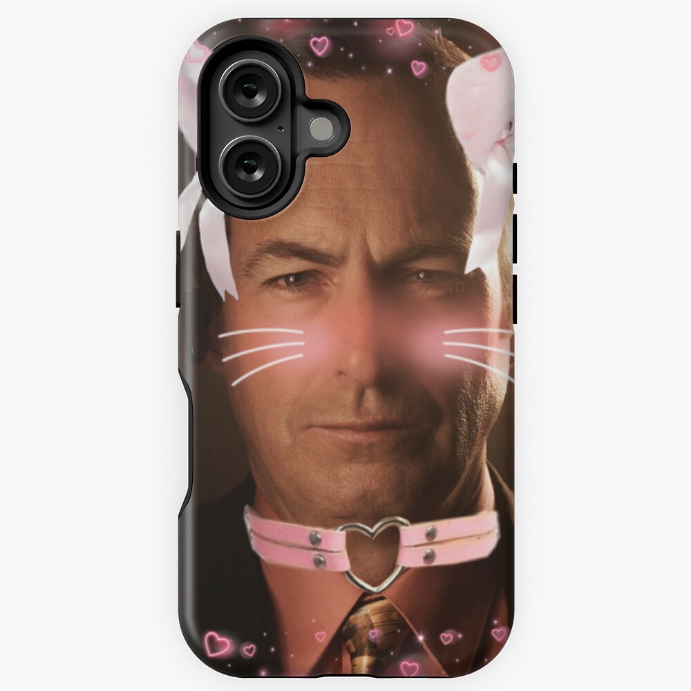 "Better call Saul Saul Goodman cat boy meme" Sticker for Sale by ...